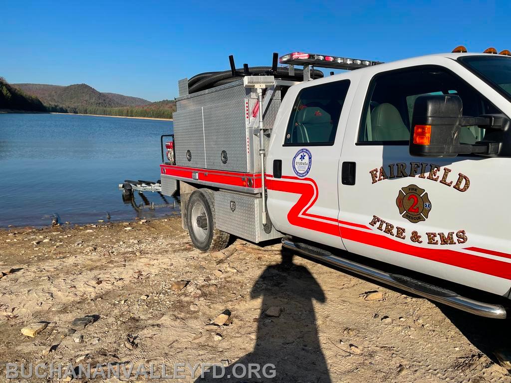 EMS Response requires Boat 1 & 2 - Buchanan Valley Fire Department